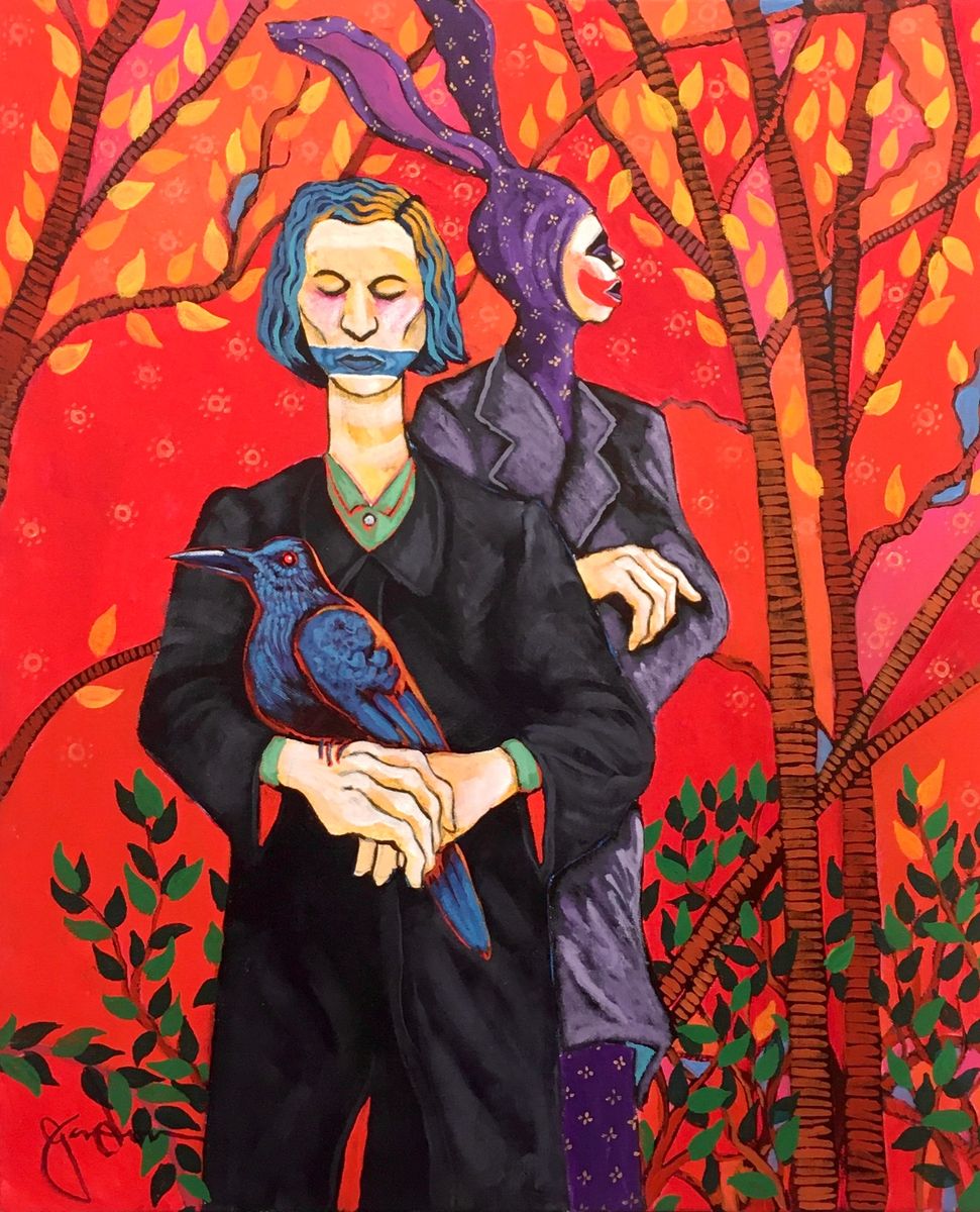 Ric Gendron - “The Long And Winding Road” - 24” x 20”, acrylic on canvas