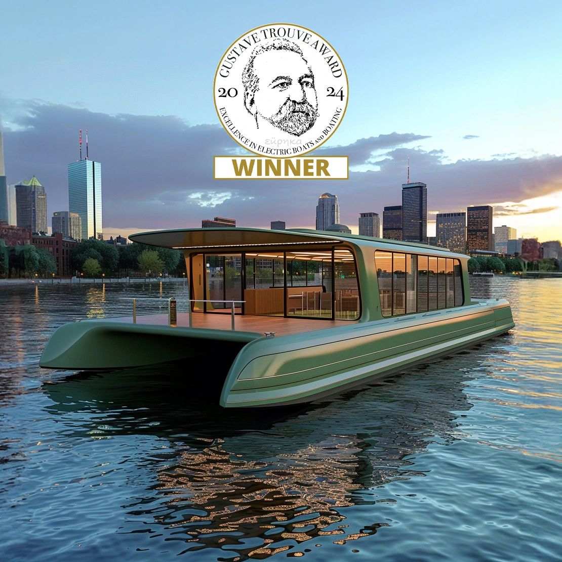 PRESS - Wada Hoppah WINS Int.l Gussie Electric Boat Design Award!