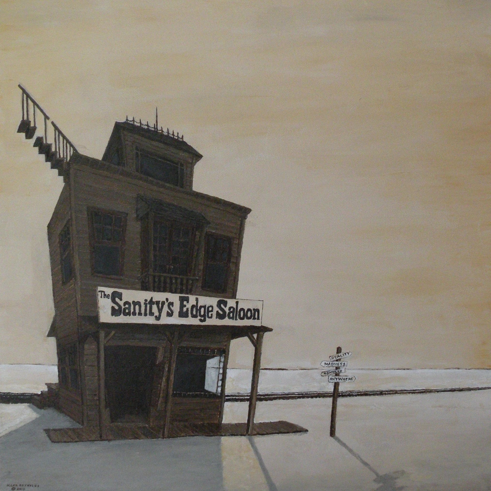 The Sanity's Edge Saloon - Contemporary Fantasy Books, Mark Reynolds