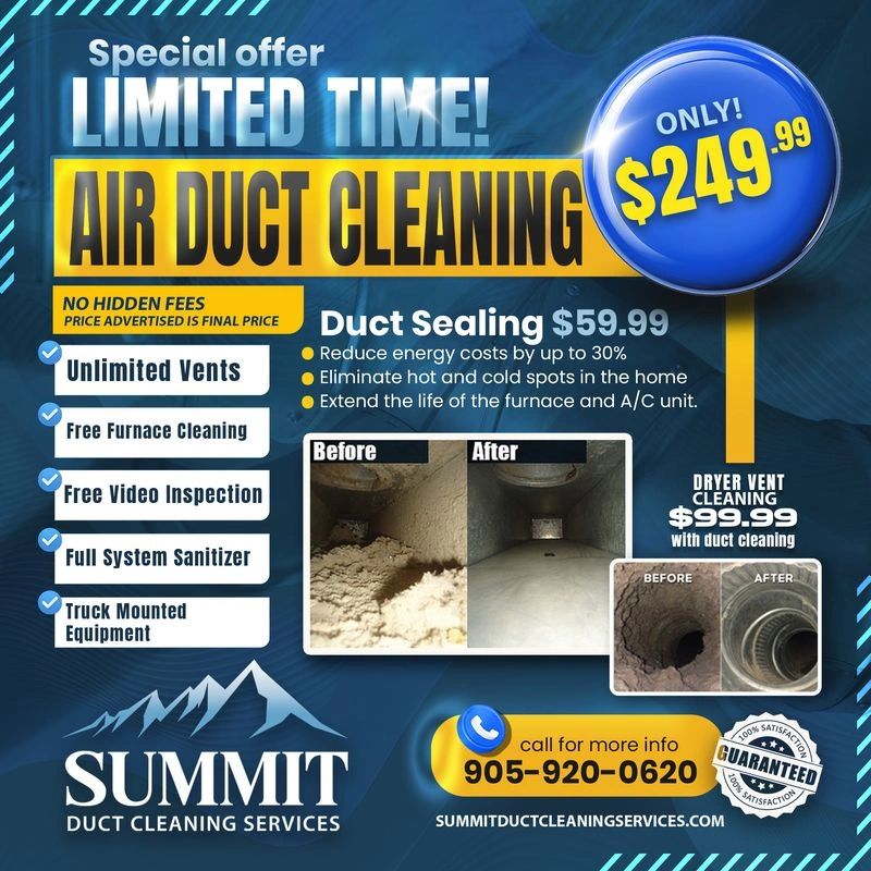 Summit duct cleaning store