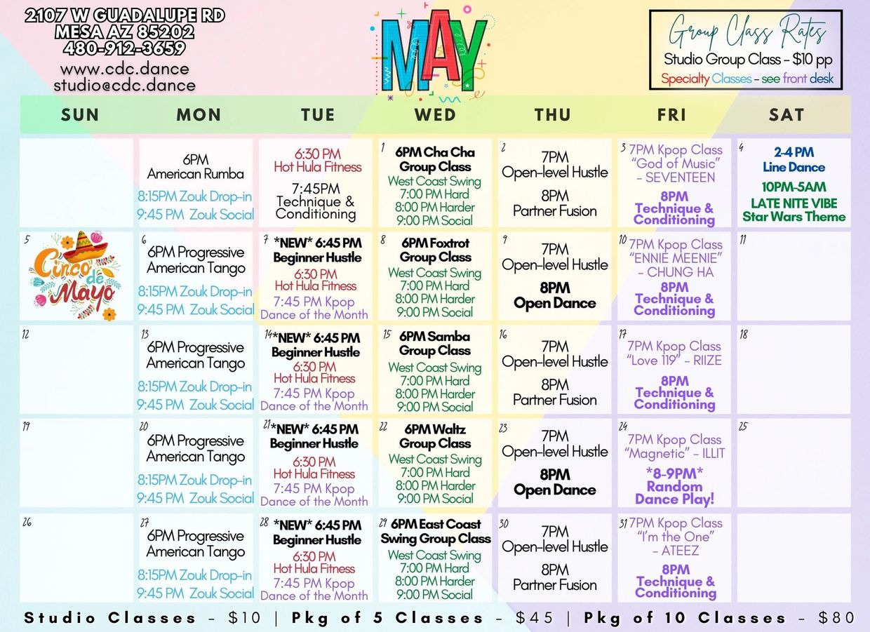 Dance Classes in Mesa, AZ | Explore Your Passion - Creative Dance ...