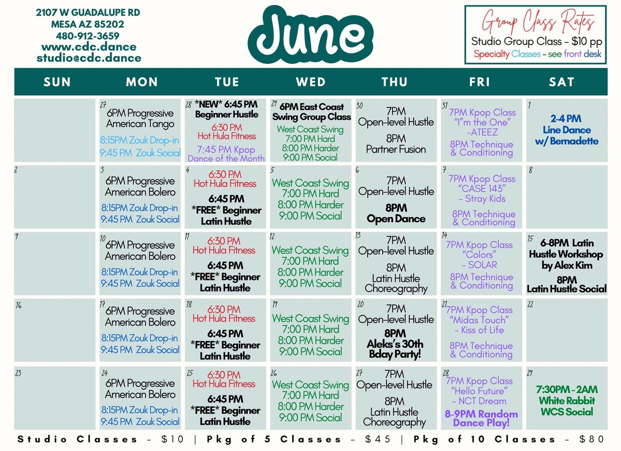 Dance Classes in Mesa, AZ | Explore Your Passion - Creative Dance ...