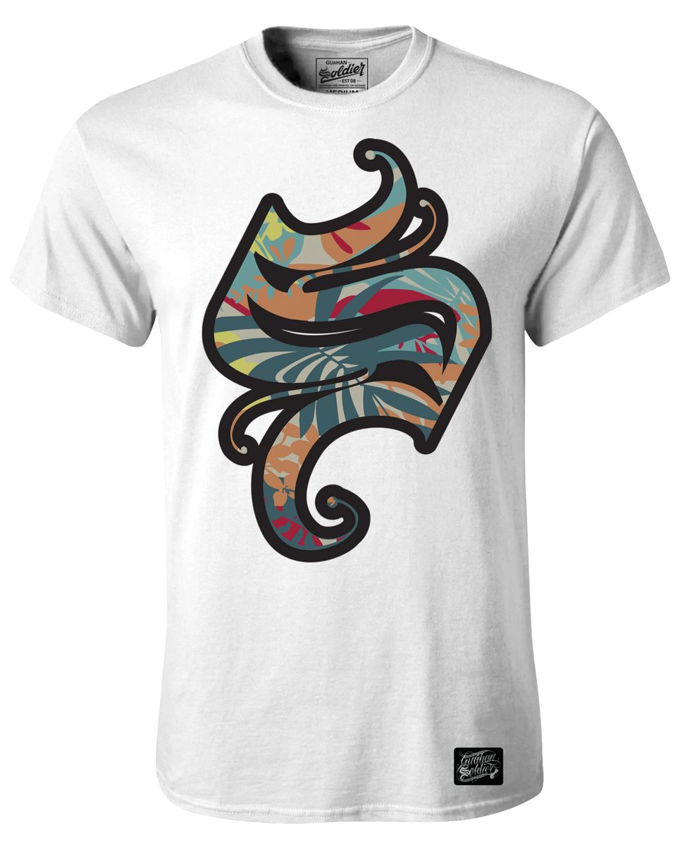 Guahan Soldier "Inifresi V.1" White T-shirt