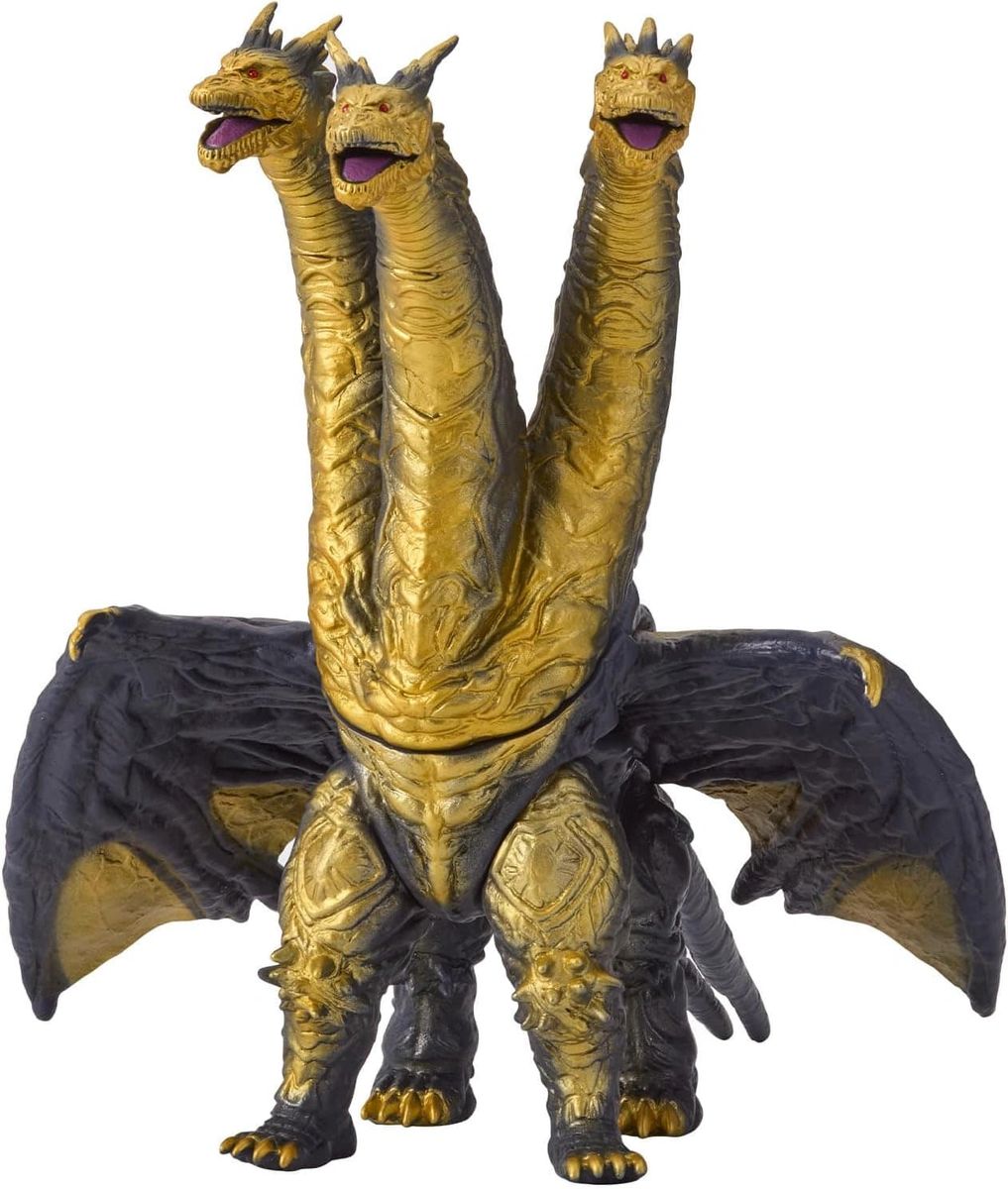 Kaiser (Kaizer) Ghidorah Bandai 6" Figure, Movie Monster Series