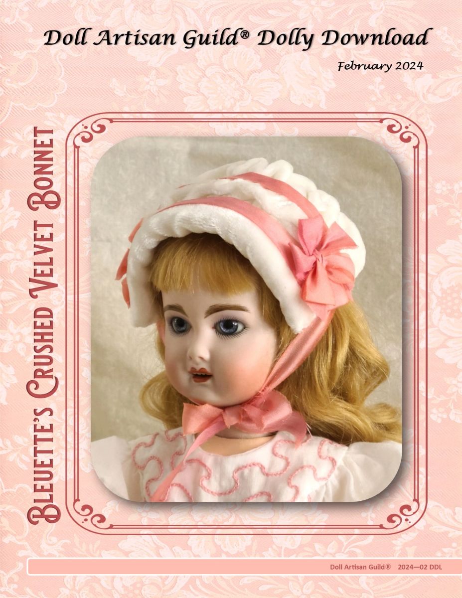 DDL2024-02, Bleuette Bonnet Pattern