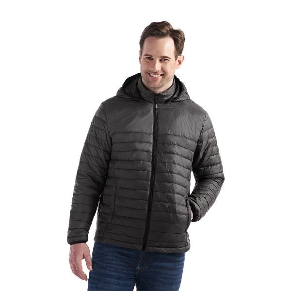 puffy jacket with hood -avec capuchon