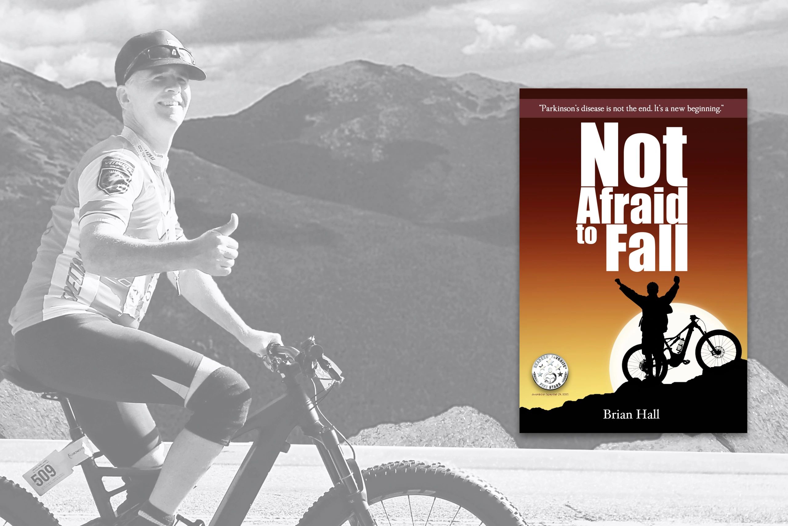 Not Afraid to Fall - Inspirational Book, Parkinson's Disease