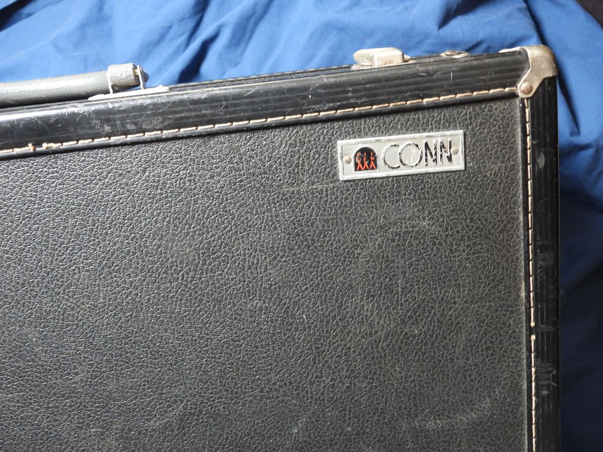 Vintage Conn trumpet case #1- 1960's era