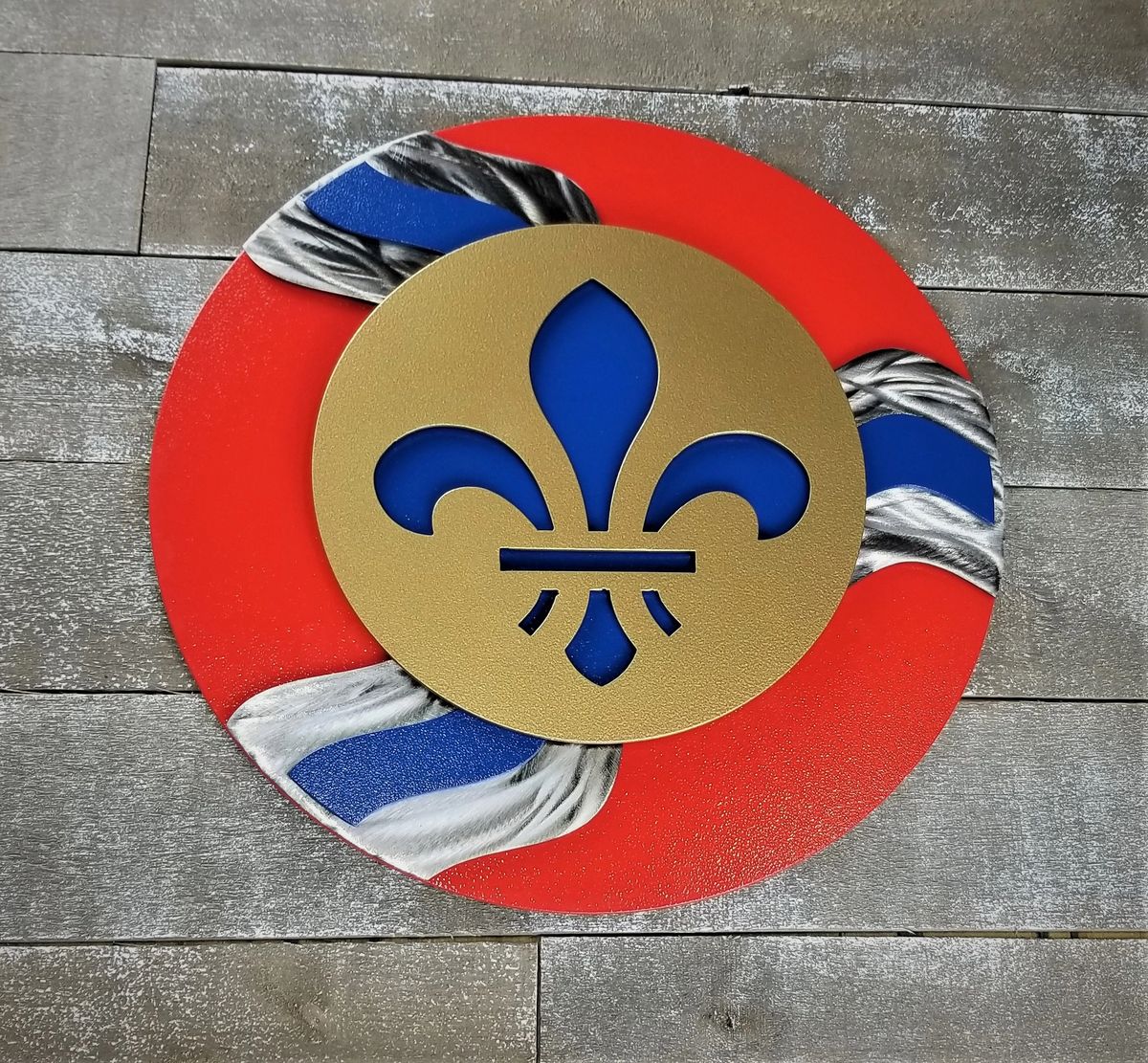 St Louis Flag - Round