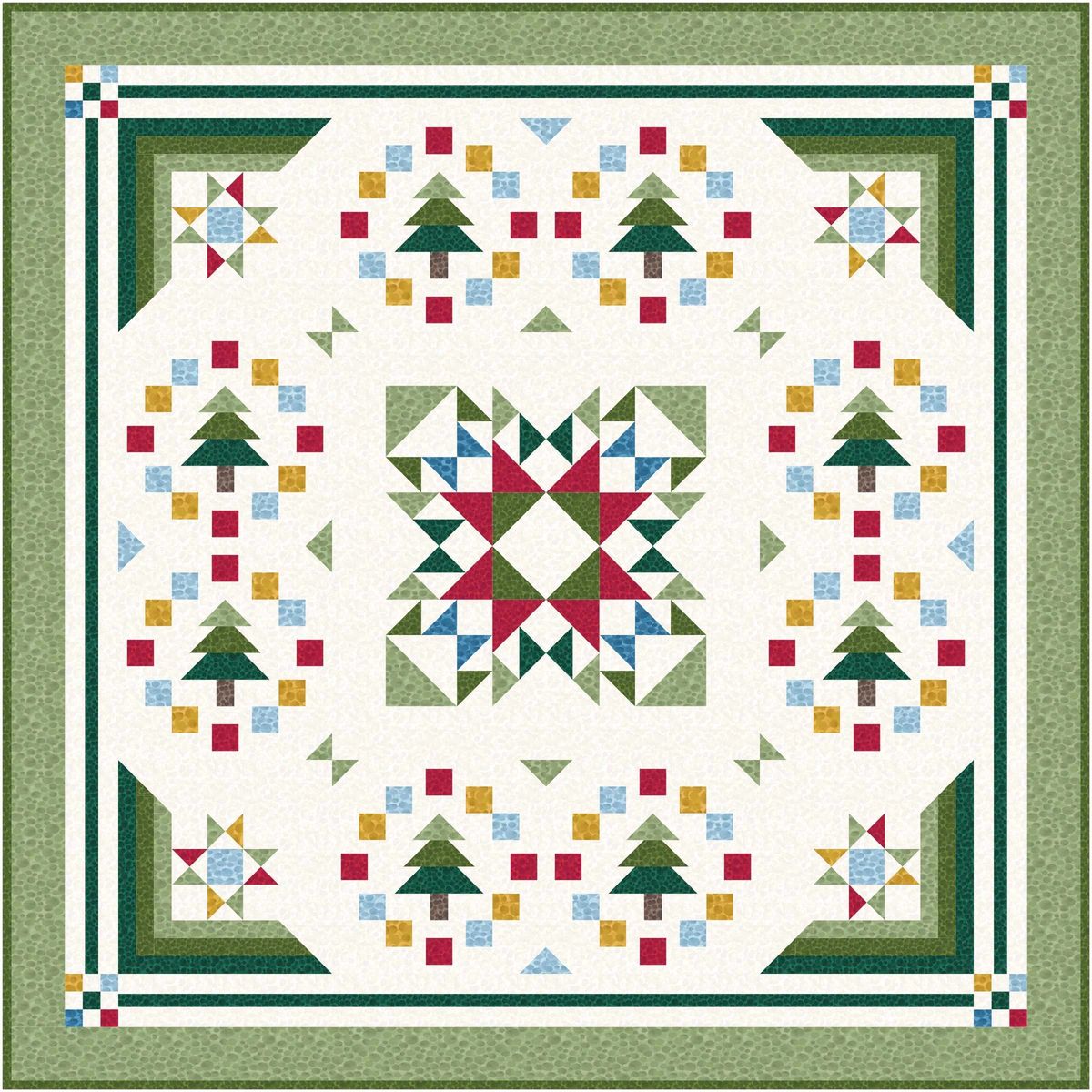 Woodland Christmas Quilt Pattern