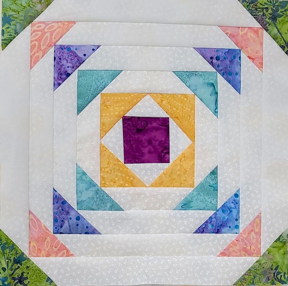 Supply List for Pineapple Variation Quilt block