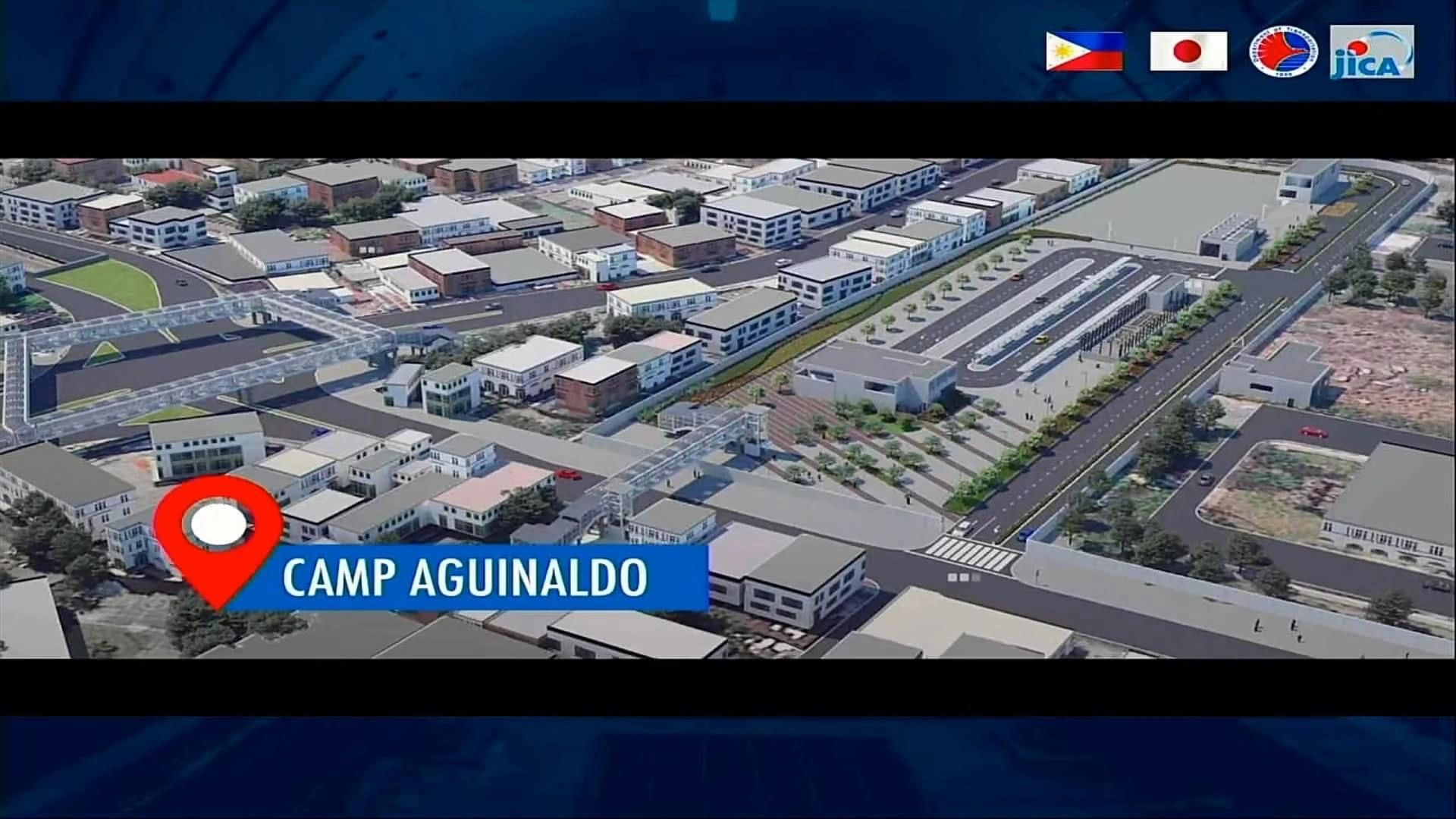 CONSTRUCTION FOR CAMP AGUINALDO & ANONAS SUBWAY STATION BEGINS