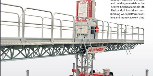 Mast Climbers Transporter | CMC Scaffolding Contractors, Inc.