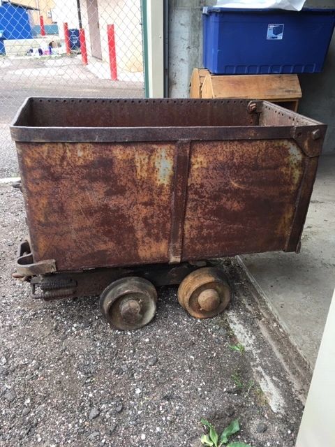 Hard Rock Mine Car Ore Cart