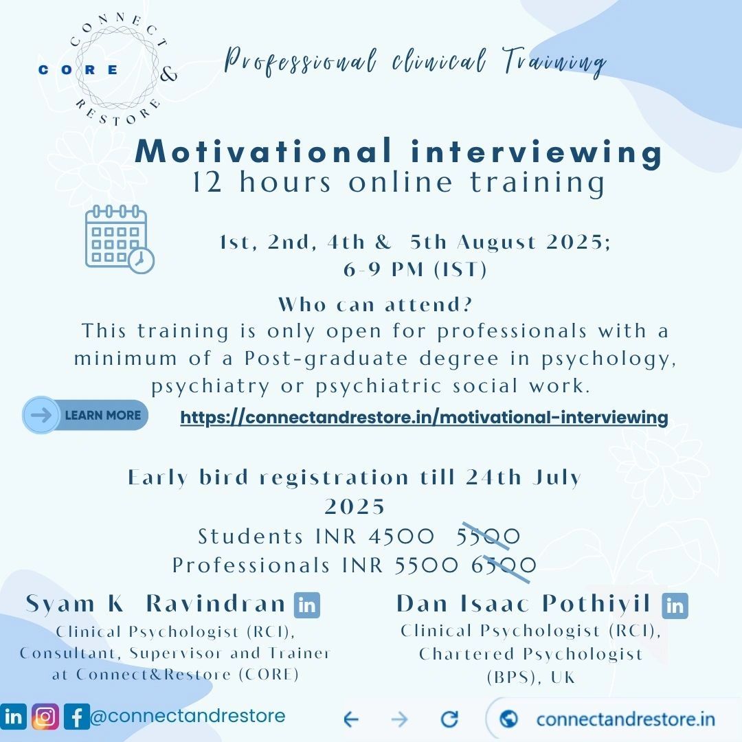 Motivational interviewing | CORE