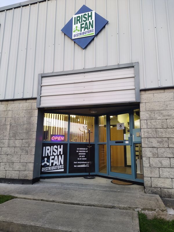 Irish Fan Distributors - Duct, Spiral Duct Fittings, Exhaust Fan