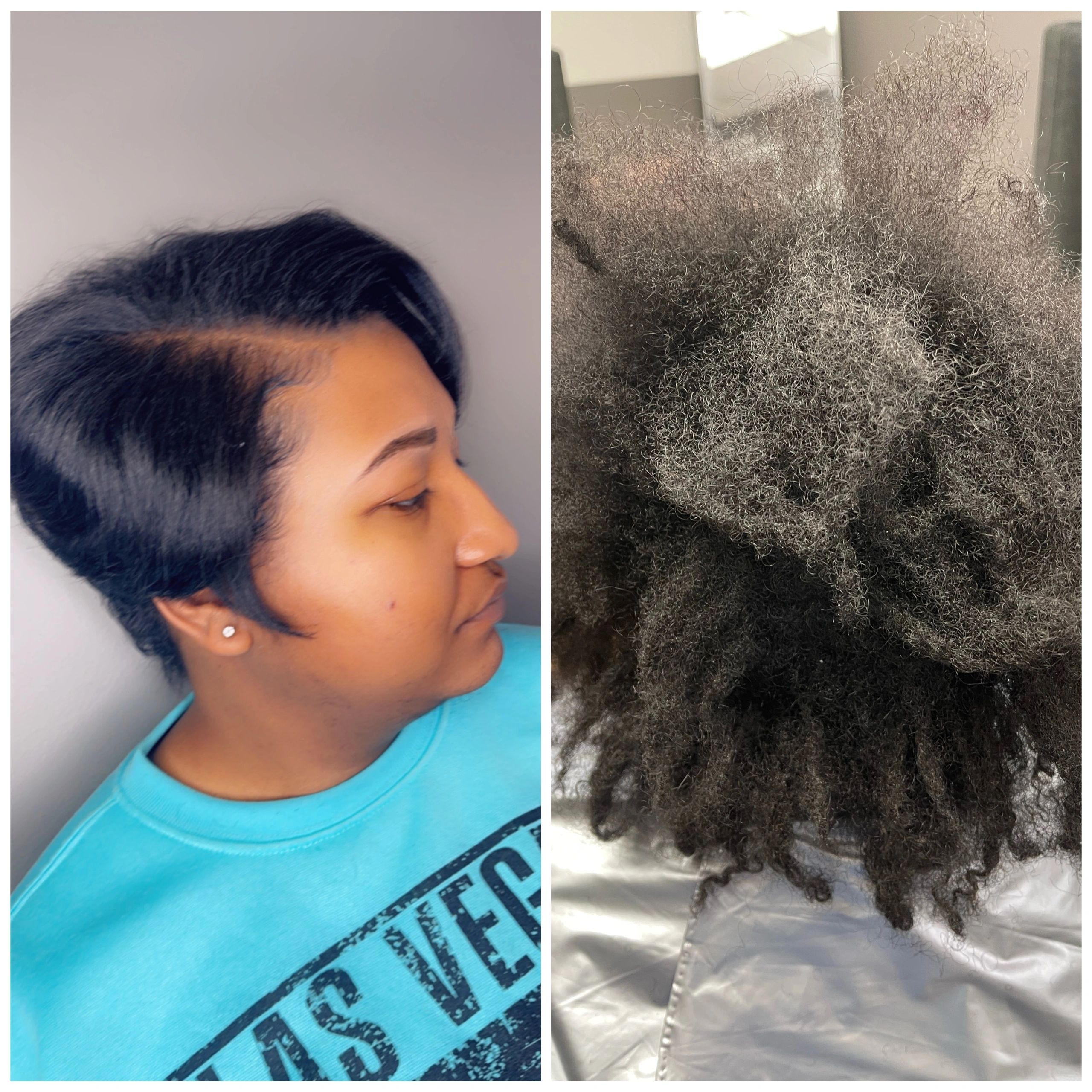 Shampoo & Iron Out on Natural Hair