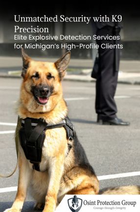 How Explosive Detection K9 Units Enhance Michigan Security