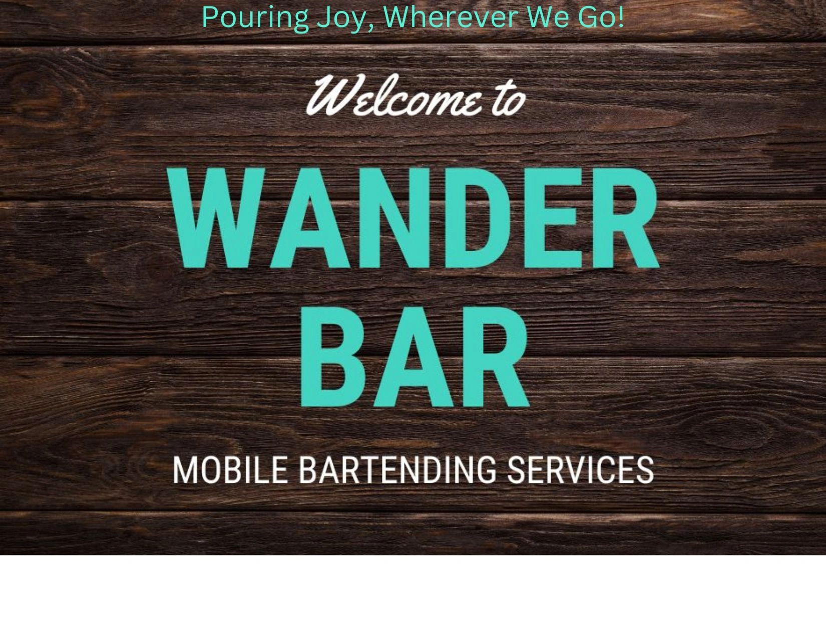 Wander Bar LLC - Mobile Bartending Service, Party Bartending Services, Mobile Bar Services