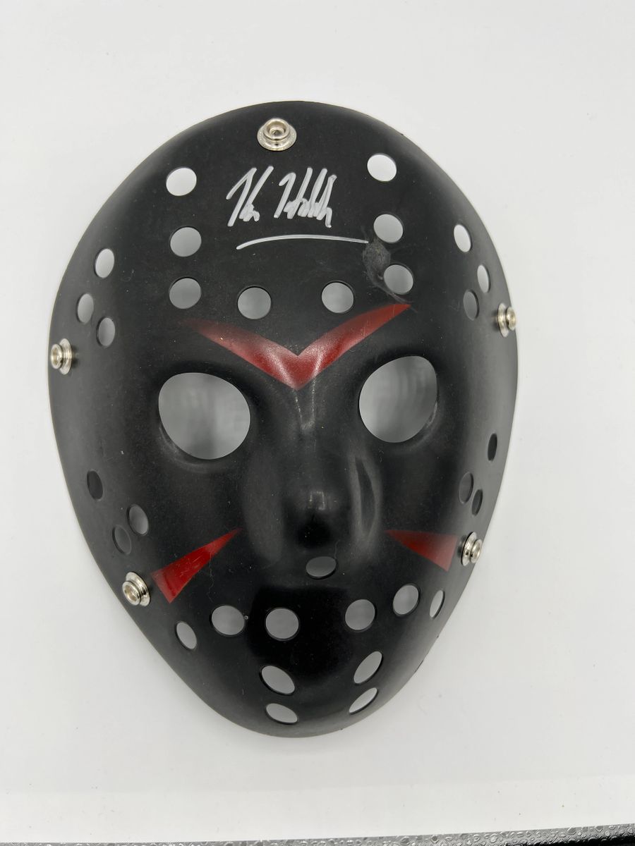 Kane Hodder Signed Black Mask