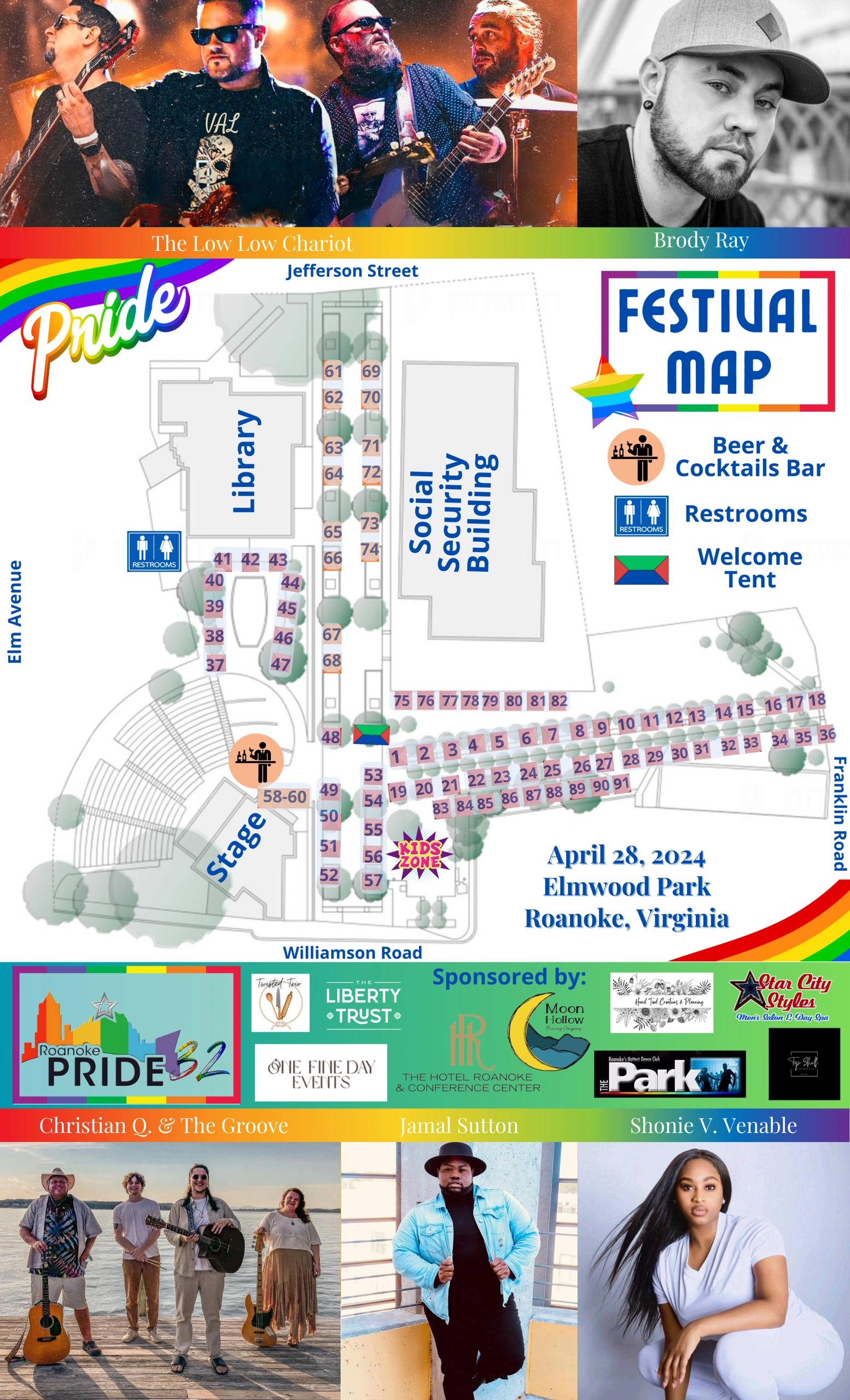 Pride Weekend Schedule | Roanoke Pride
