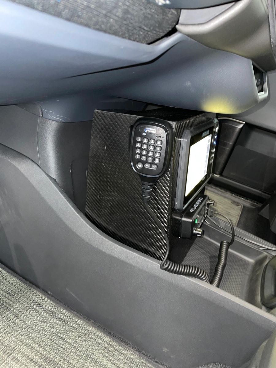 Center Console Mount designed for Rivian