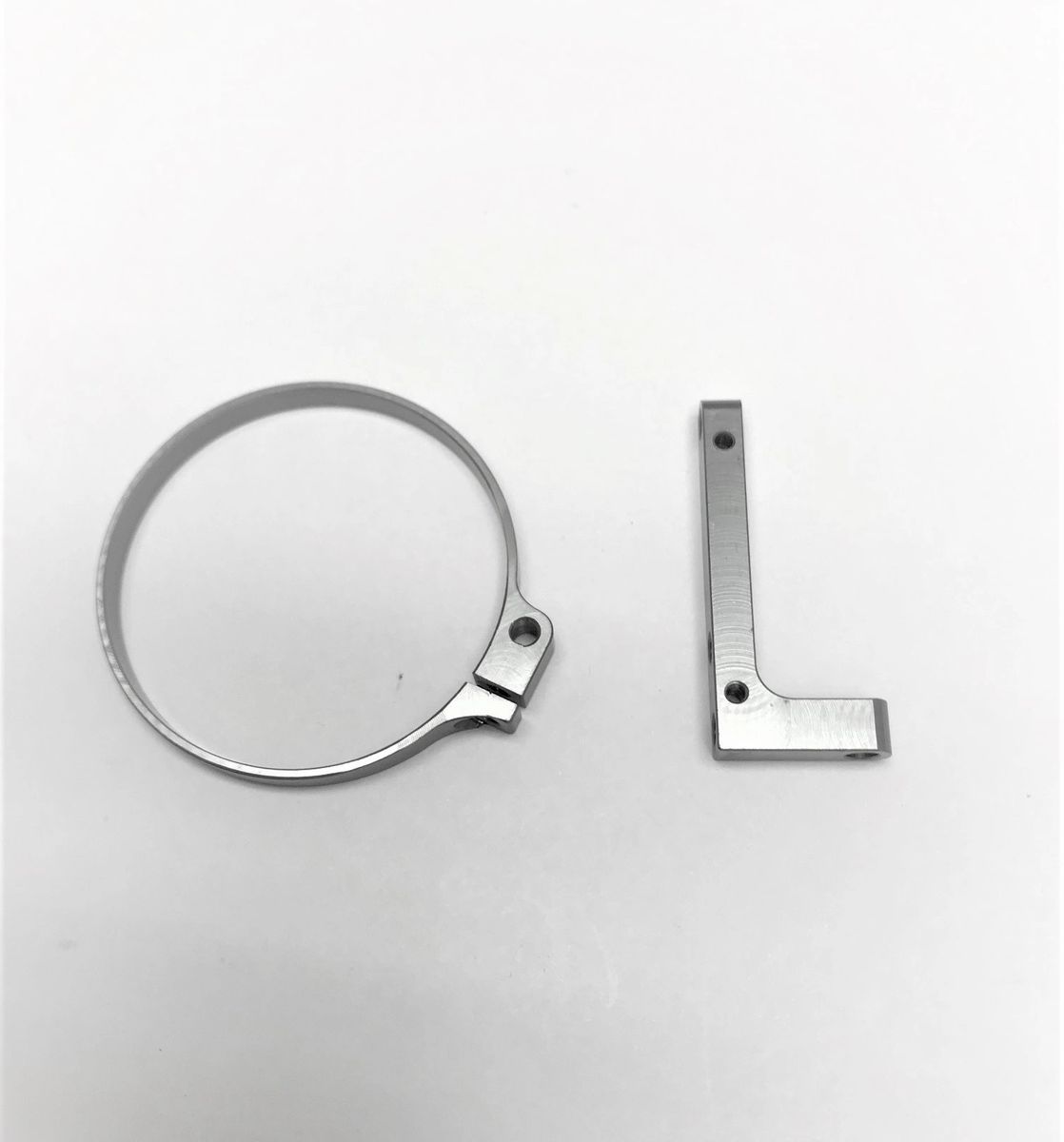 106024 1/8 Fan Mount Clamp On Set For 1/8 Trucks and Buggies (Gun Metal)