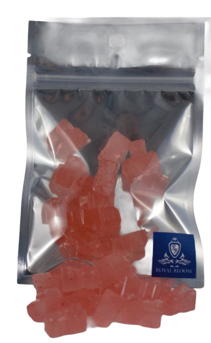 Delta 8 Cotton Candy Gummy Bears 300mg pack