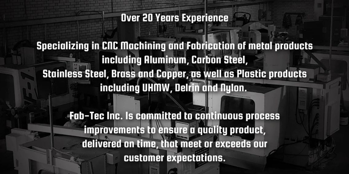 Fab-Tec - Metal Fabrication, Fabrication, Welding, Cnc Machine