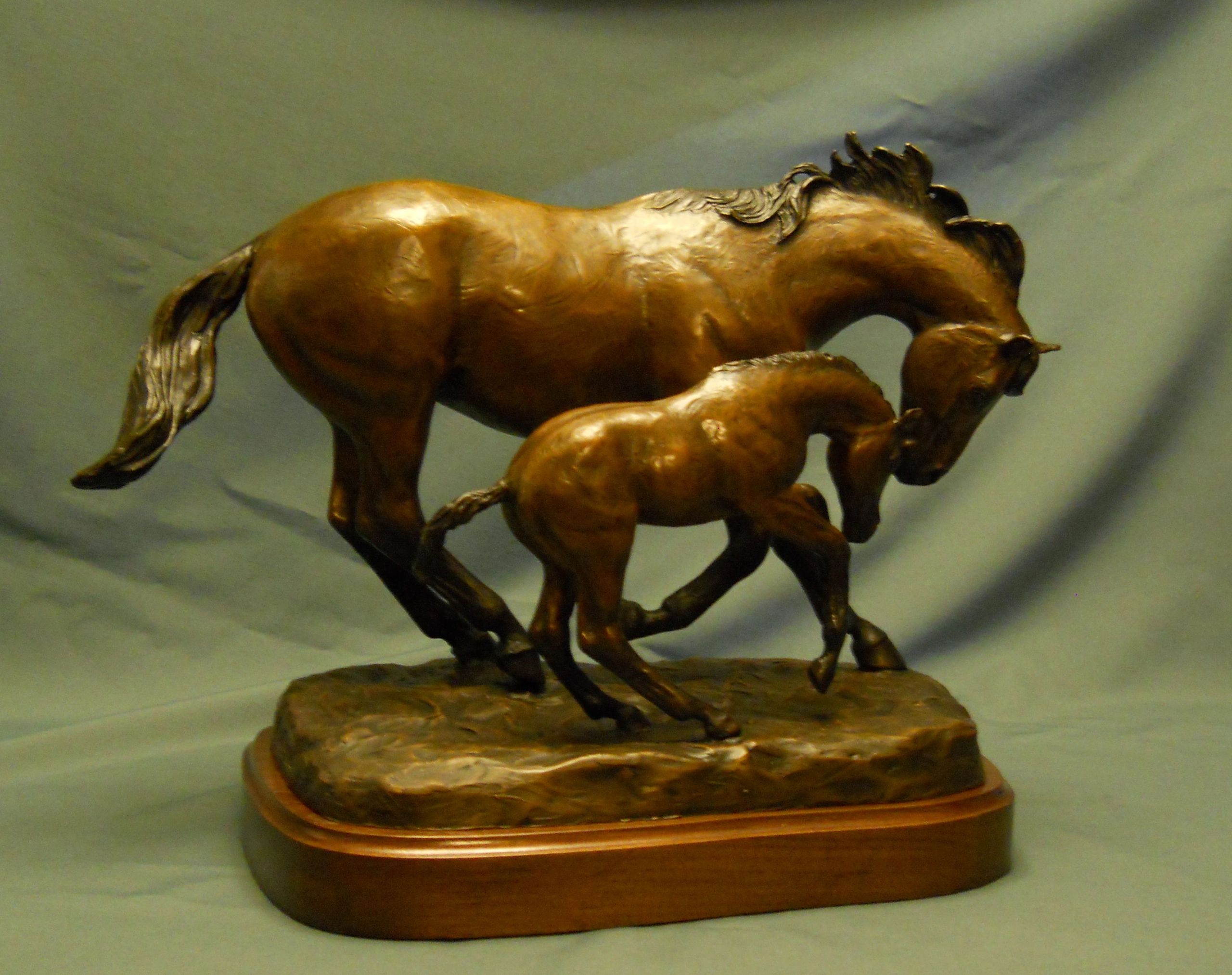Bronze Horse Statues - Bronze Horses and Equine Art by Kim Corpany