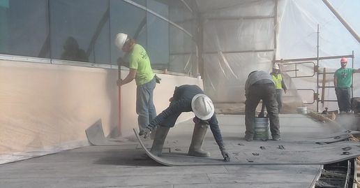 Glass Concrete Construction