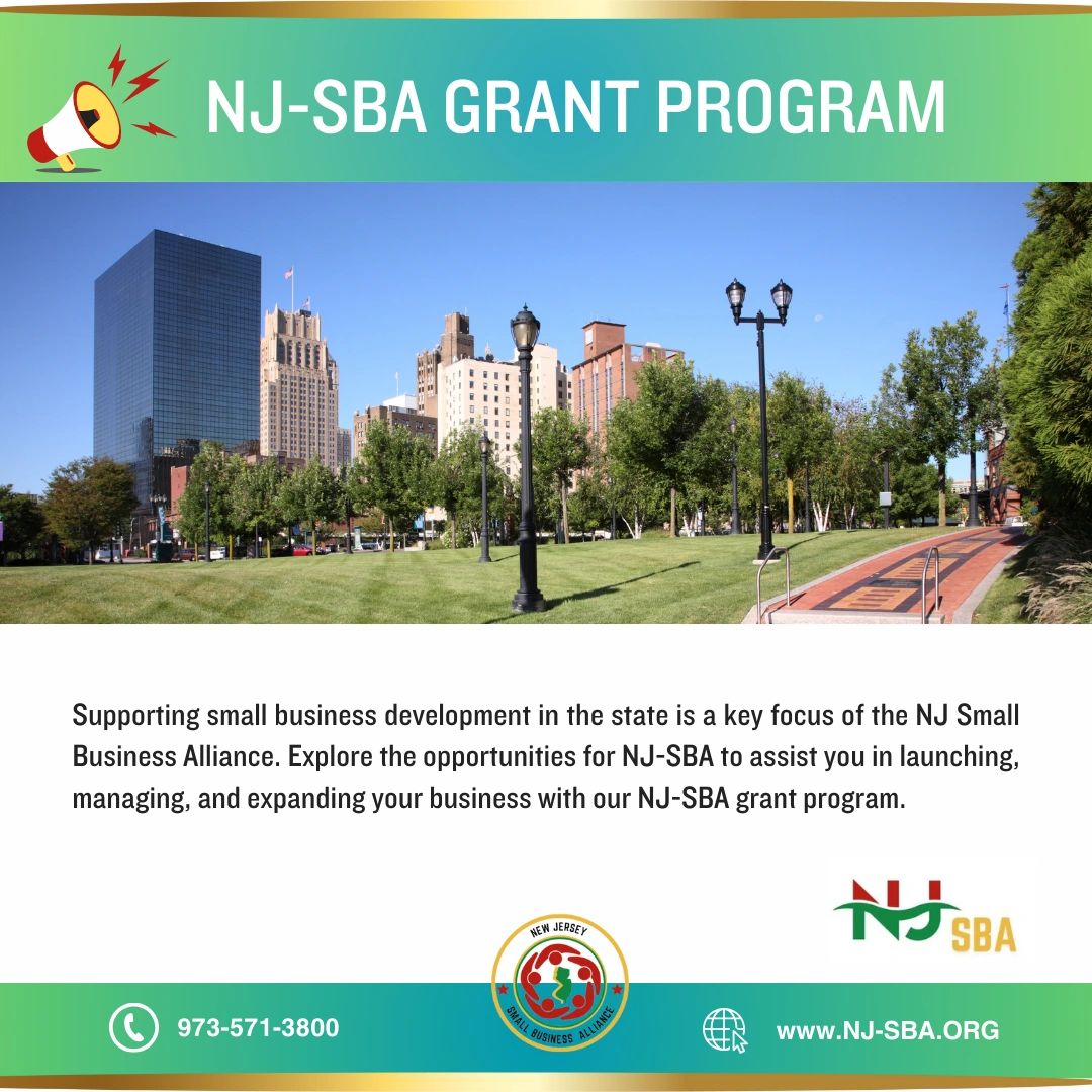 NJ-SBA Small Business Grants