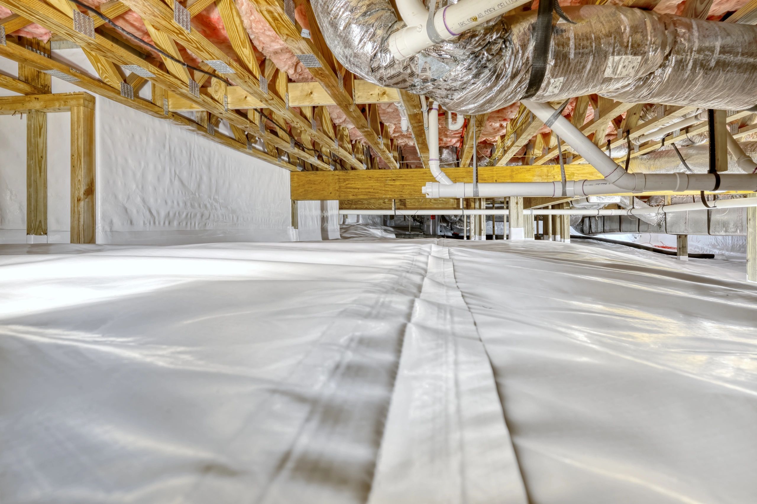 Mountain Crawl Space Encapsulation - Mold removal & Remediation