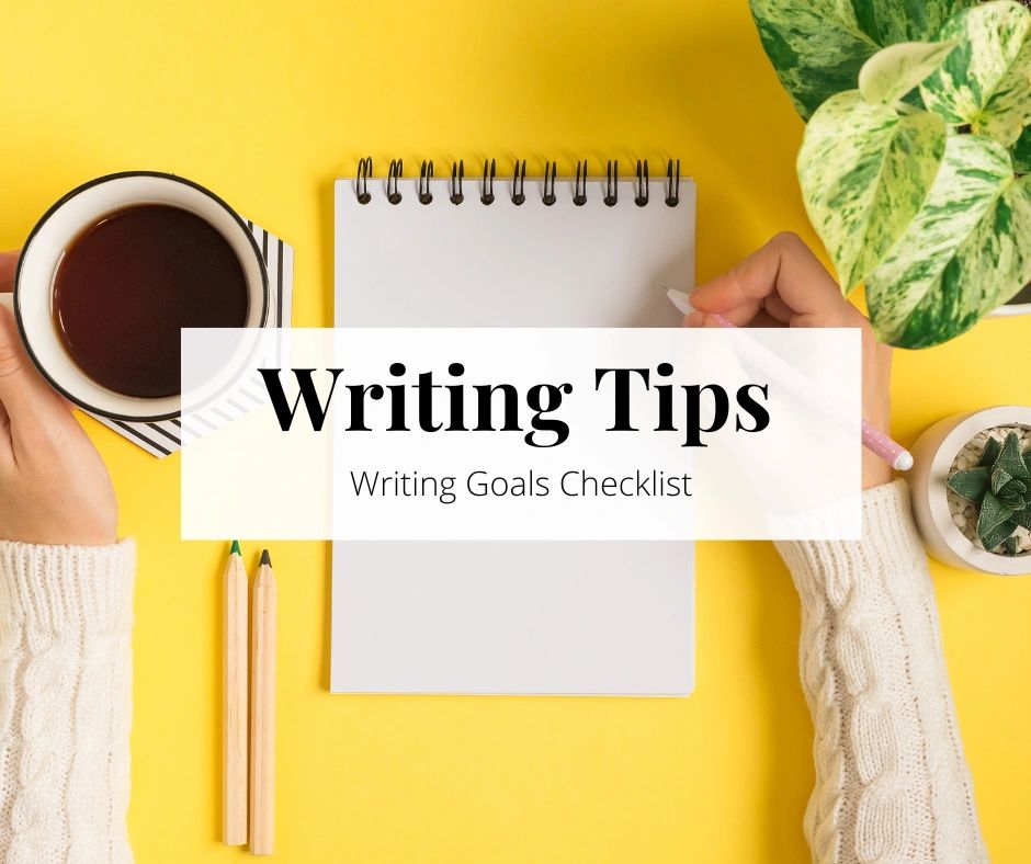 Writing Goals Checklist