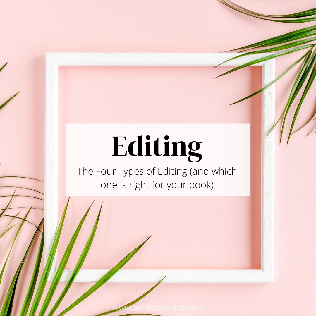 The Four Types Of Editing (and which one is right for your book)