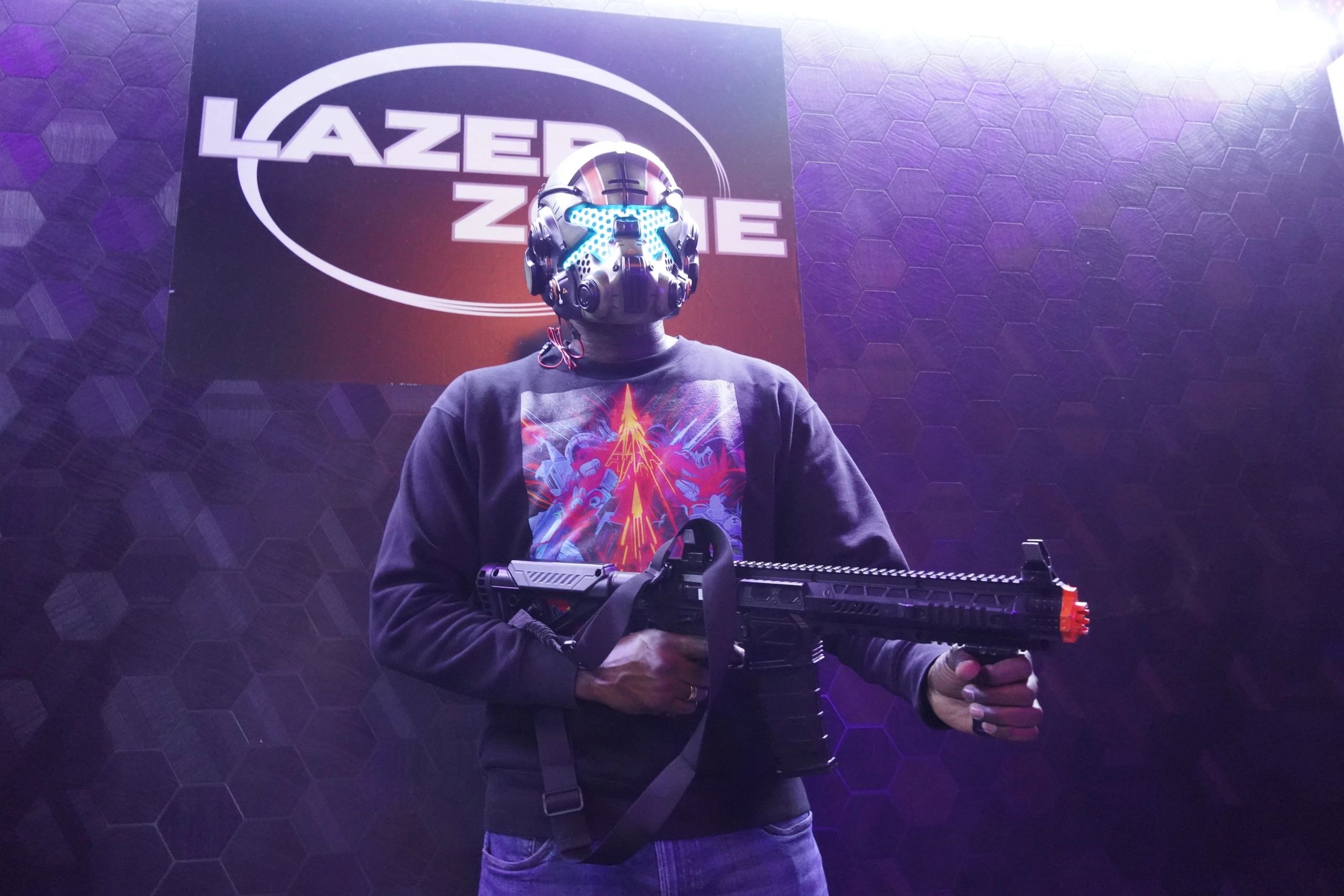 Experience Laser Tag at Lazer Zone