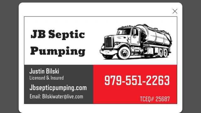 Septic Tank Pumping - JB Septic Pumping