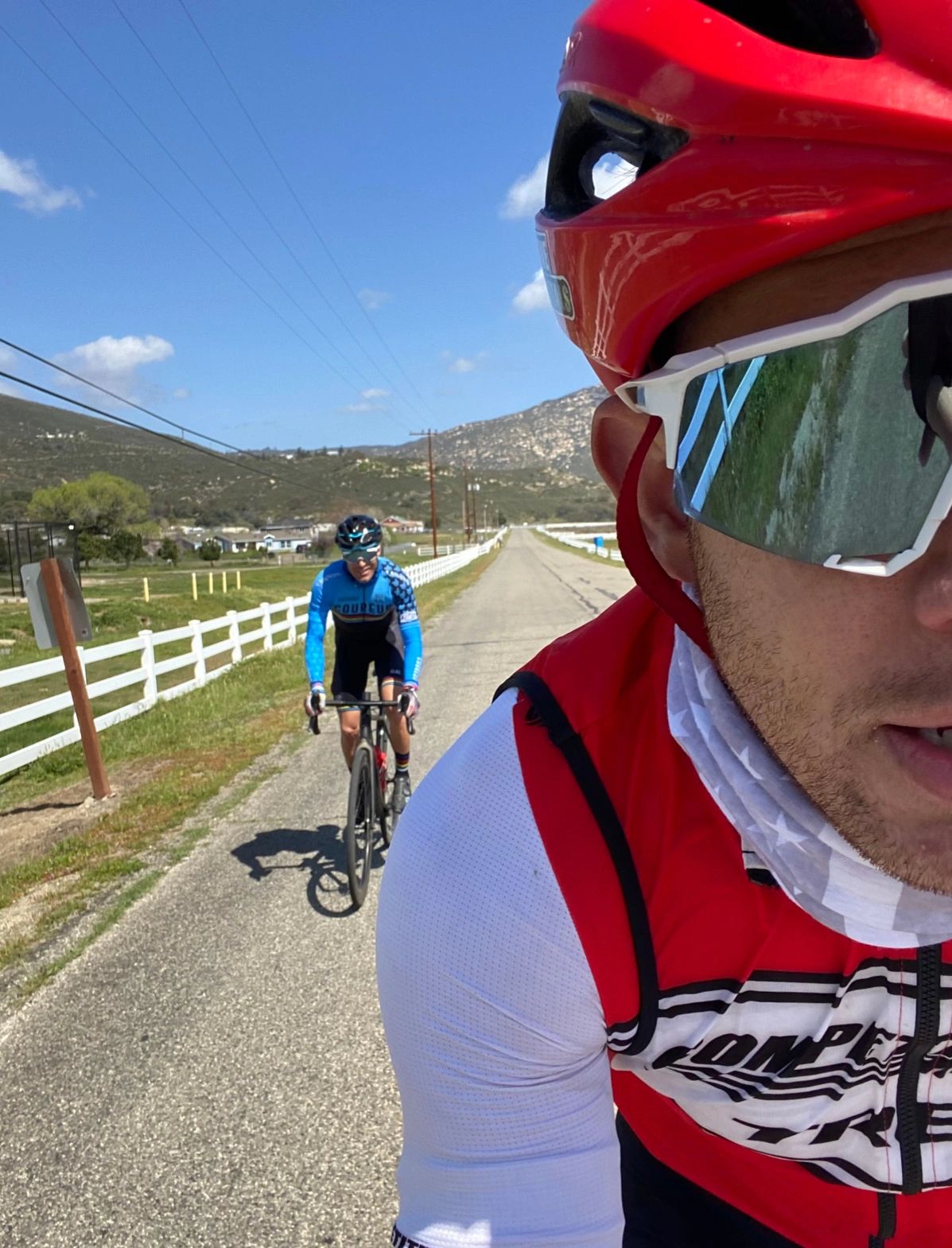 Having a training partner can be beneficial for endurance sports.