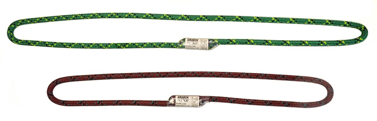 Open-Loop Prusik,Short,Ø8mm x 46cm (18in.) Red