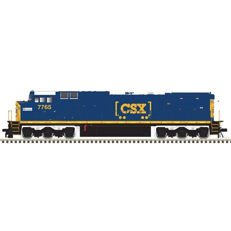 Atlas HO Master Silver series Dash 8-40CW CSX Chessie System Decal ...