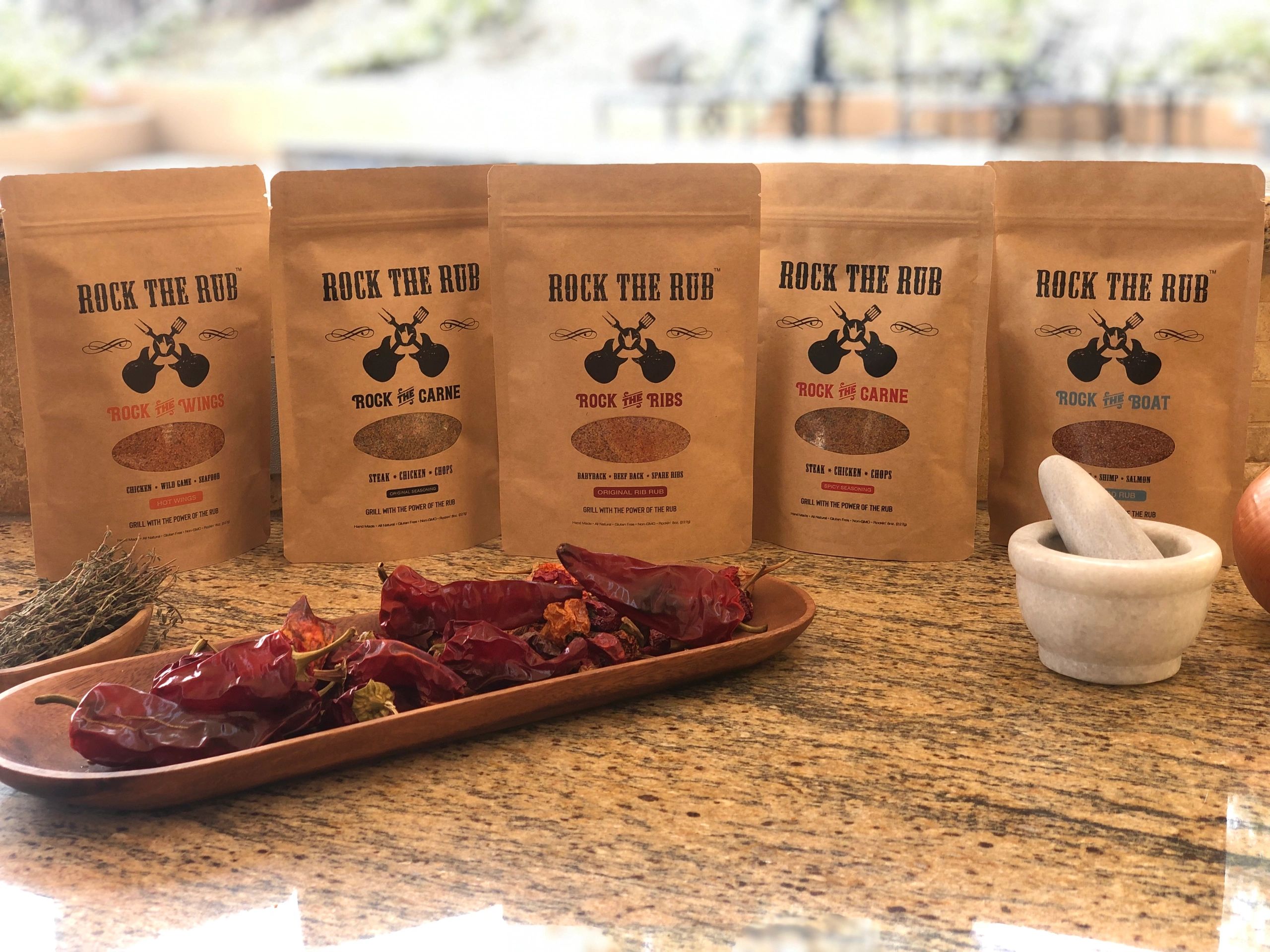 Rock The Rub - Dry Rub Seasoning, Steak Seasoning, Seasoning