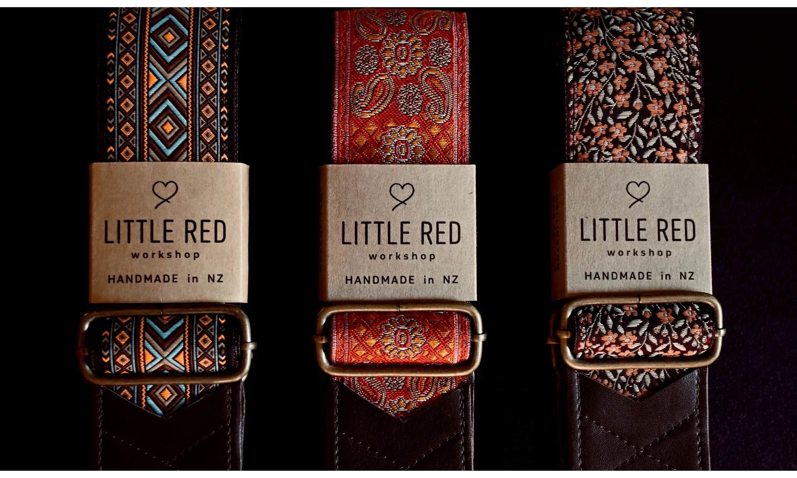 Little Red Workshop - Made in New Zealand, Handmade Guitar Straps