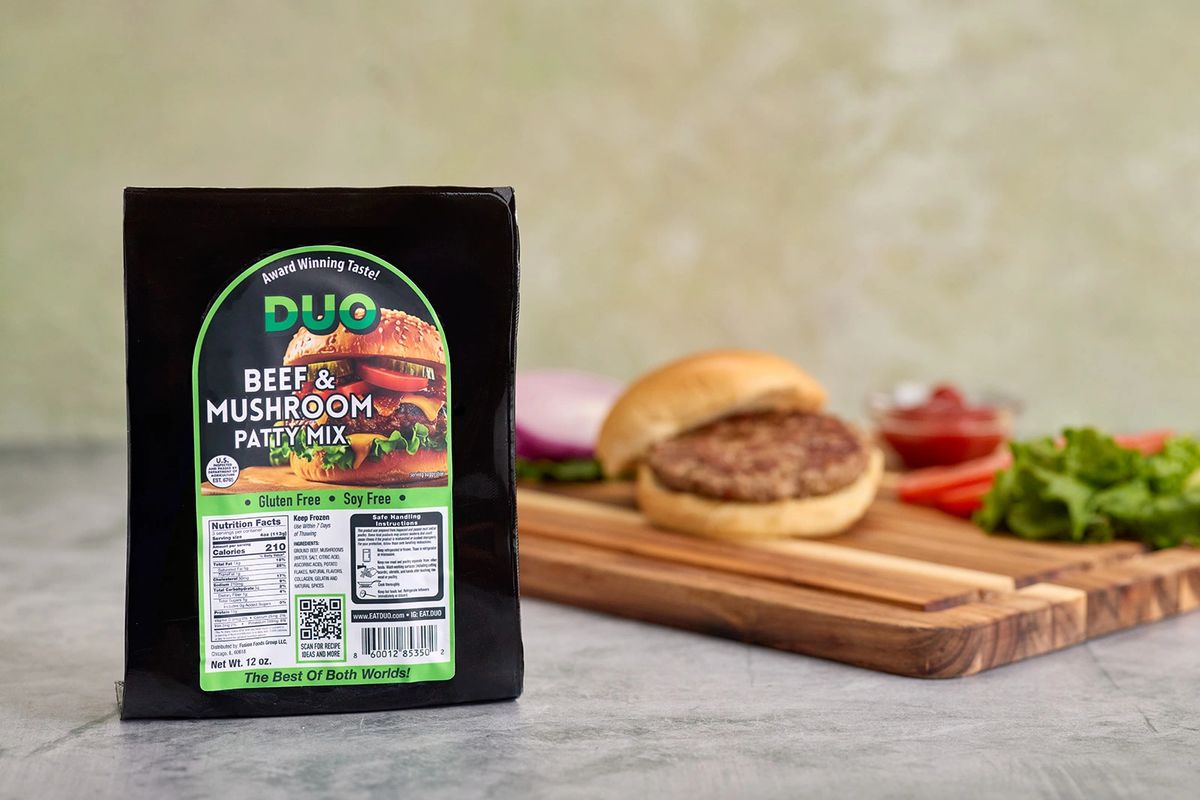 [12 PACK COMBO] 6 x DUO Beef & Mushroom and 6 x DUO Turkey & Mushroom