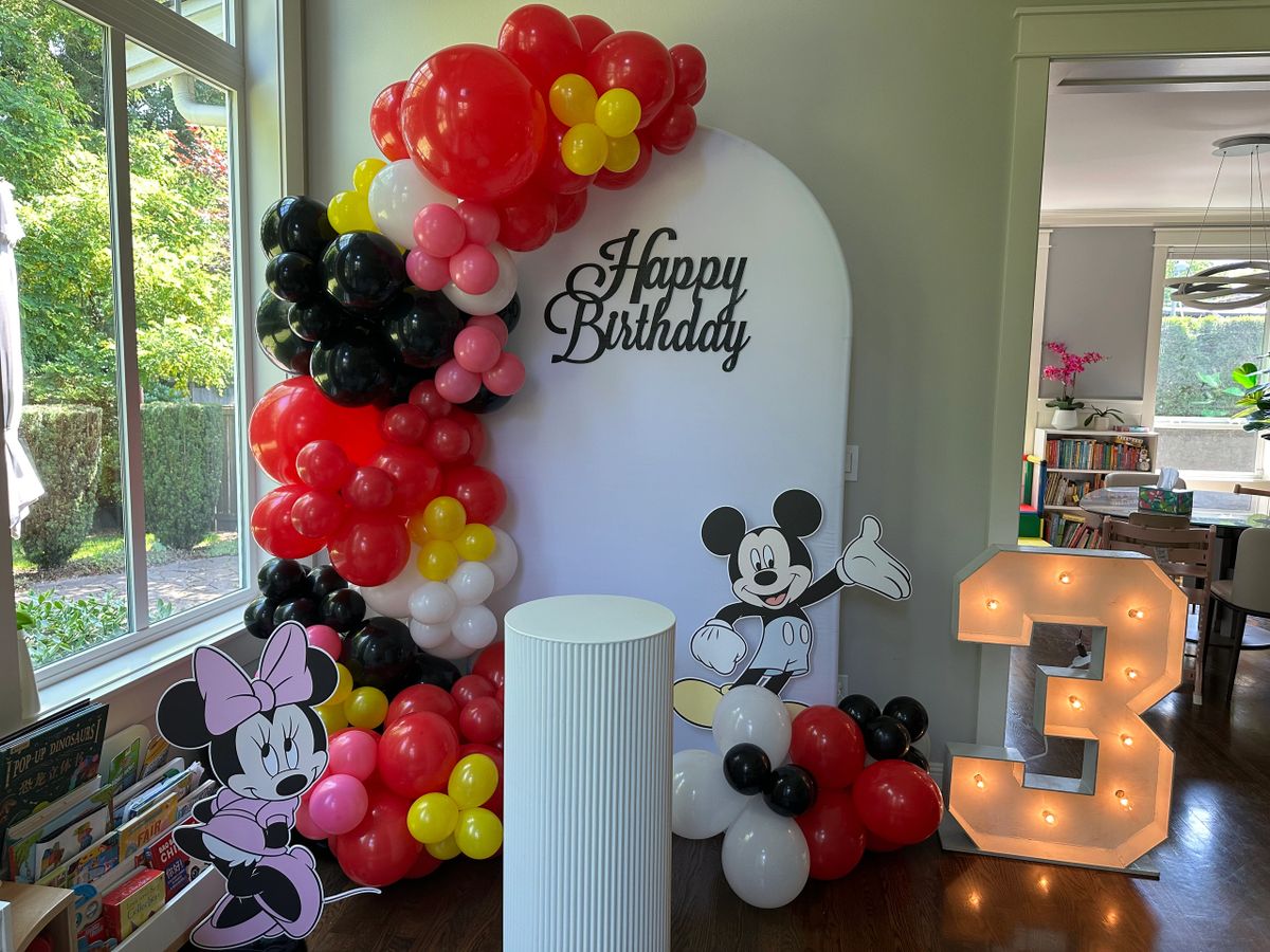 Characters Theme Backdrop