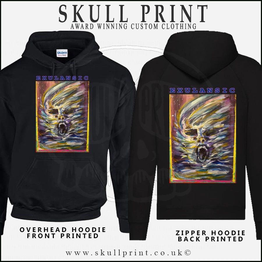 T T Exulansic © Official Hoodie - Overhead or Zipper Type