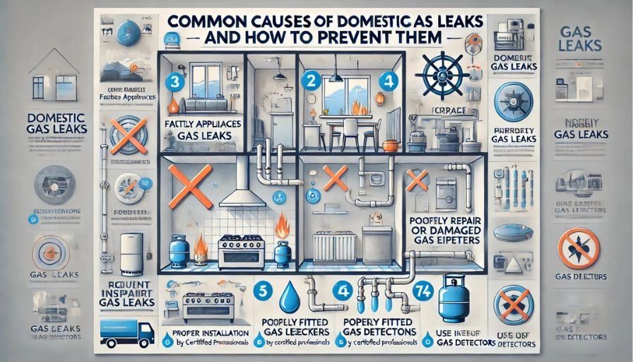 Common Causes of Domestic Gas Leaks and How to Prevent Them