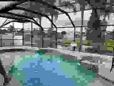 Pool Cage Painting - Modern Pool Cage Restoration