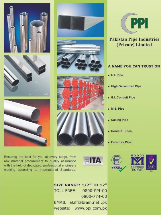 Pakistan pipe Industries (Pvt.) Ltd