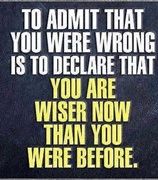 Can You Admit When You’re Wrong?