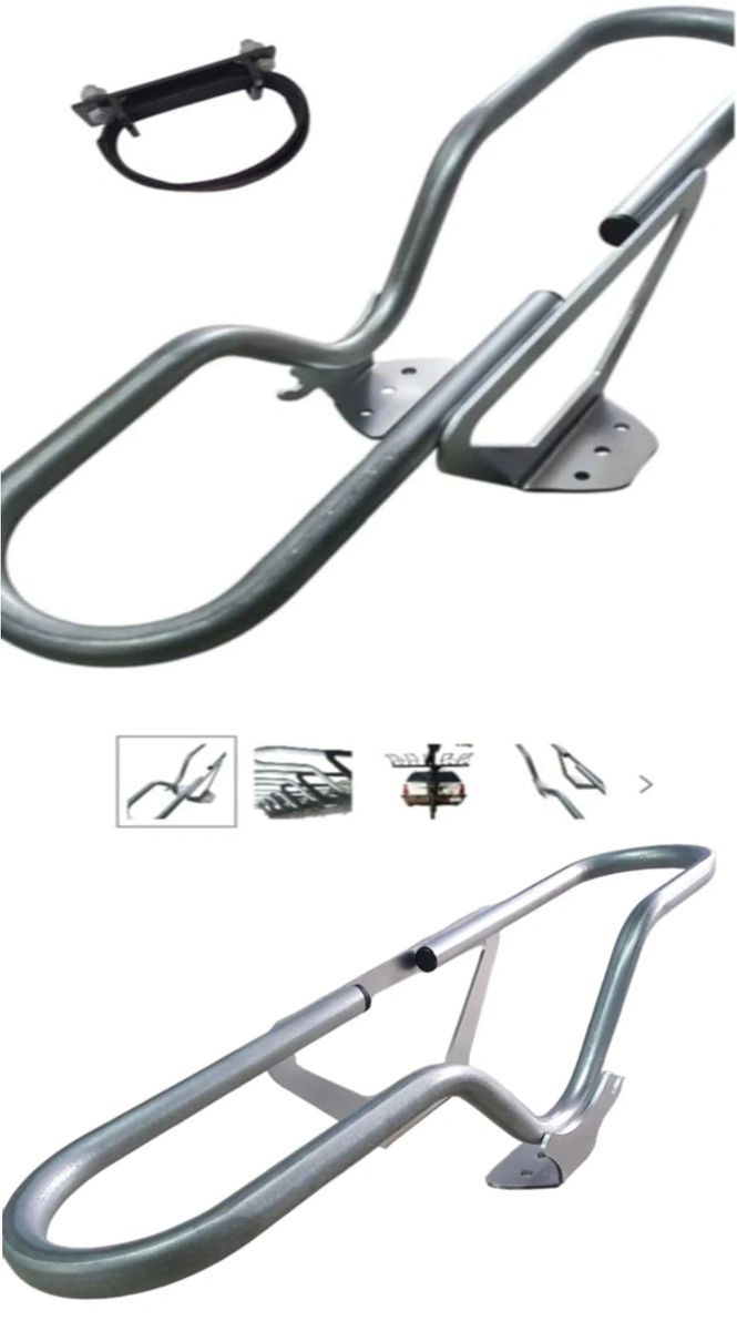 2 x Stacka FATTY Universal Wheel Cradle SILVER / GALVANIZED ONLY